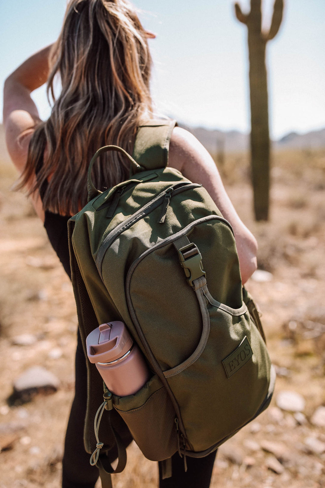 Hiking backpacks & accessories by Ashley Bell | EYOS